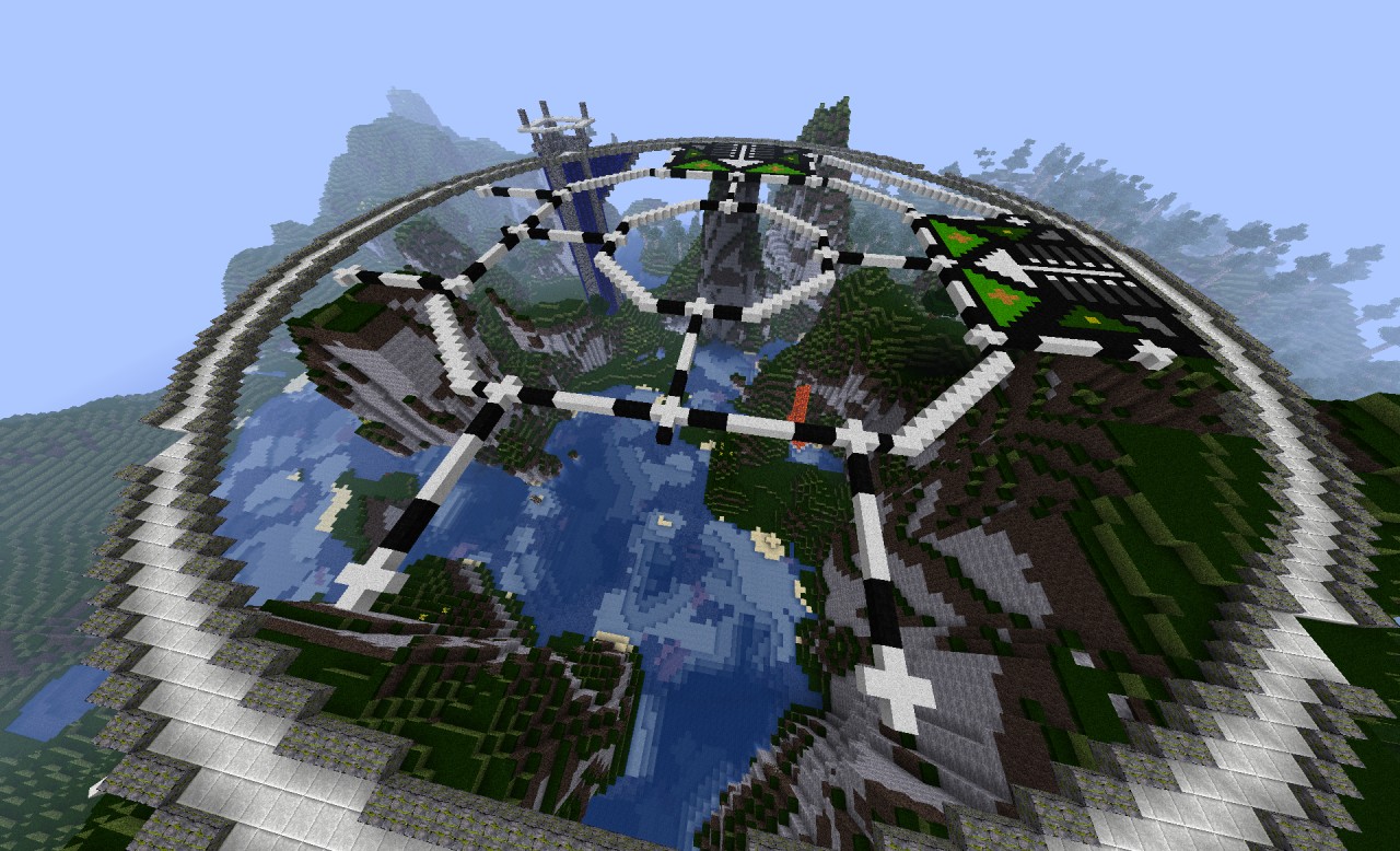 mega art structure Minecraft Map