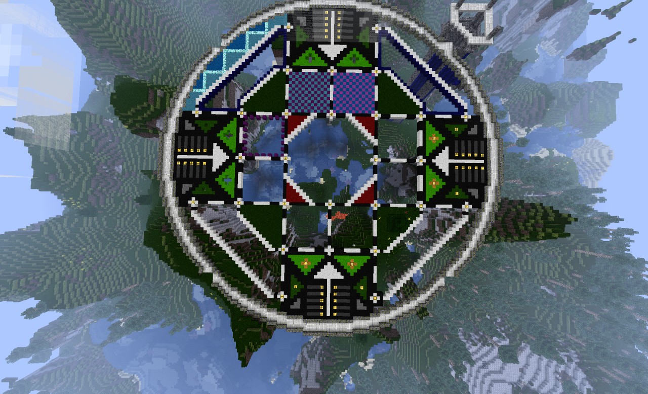 mega art structure Minecraft Map