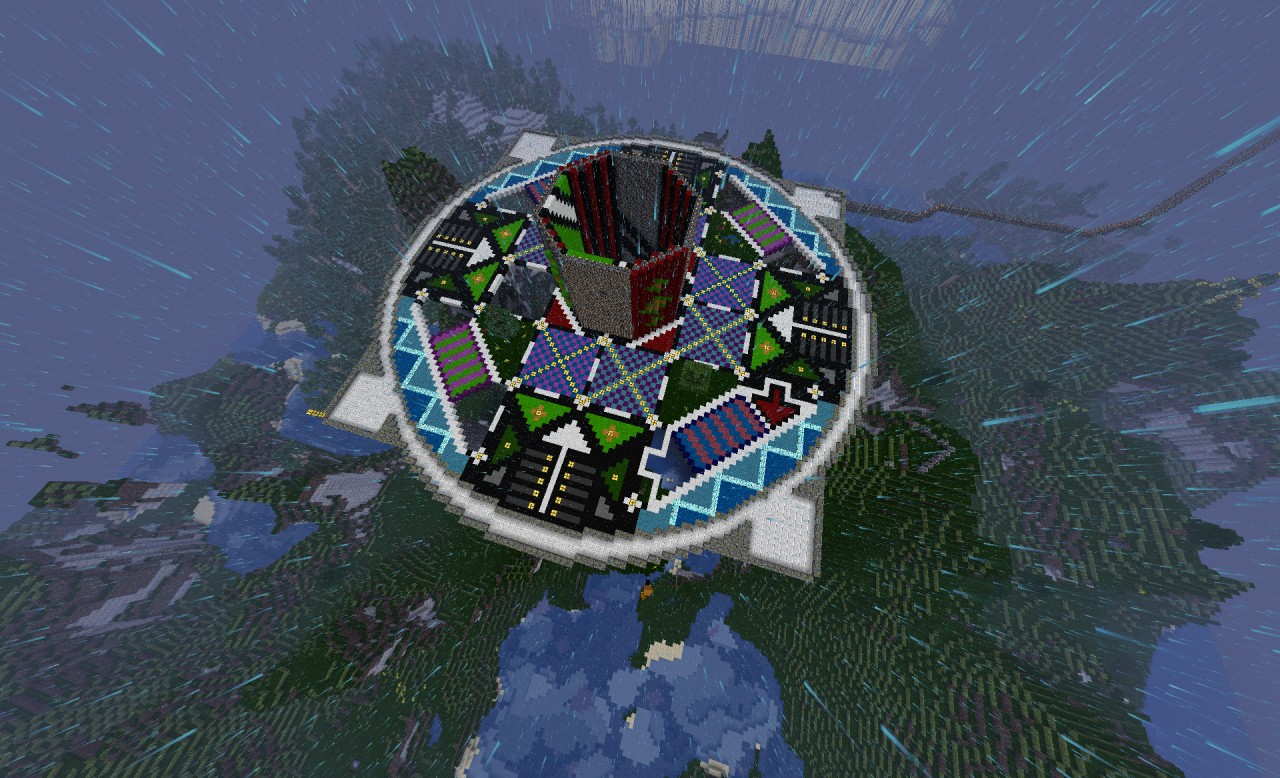 mega art structure Minecraft Map