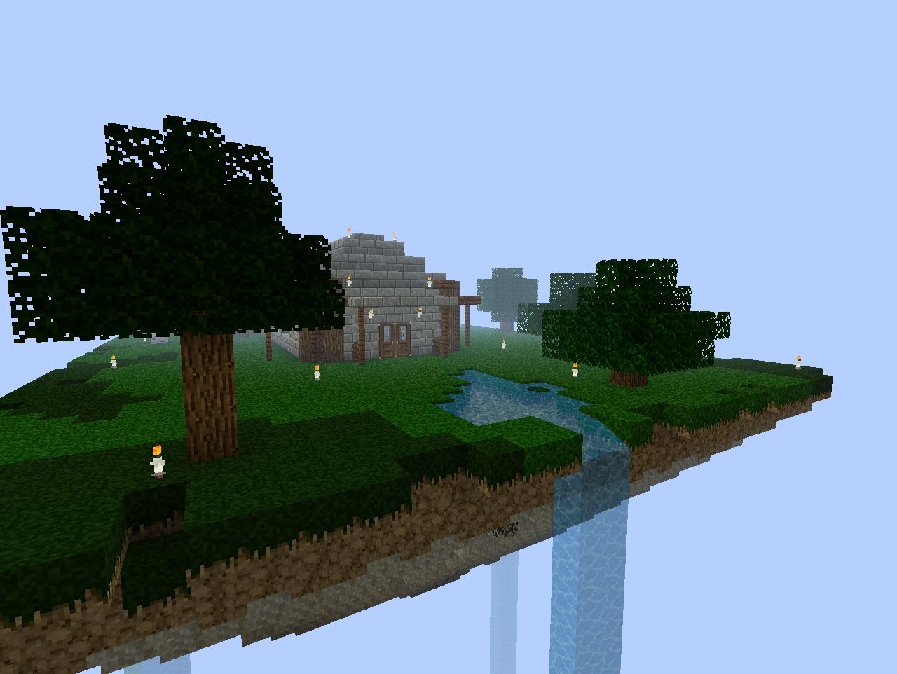 Floating Island Minecraft Map