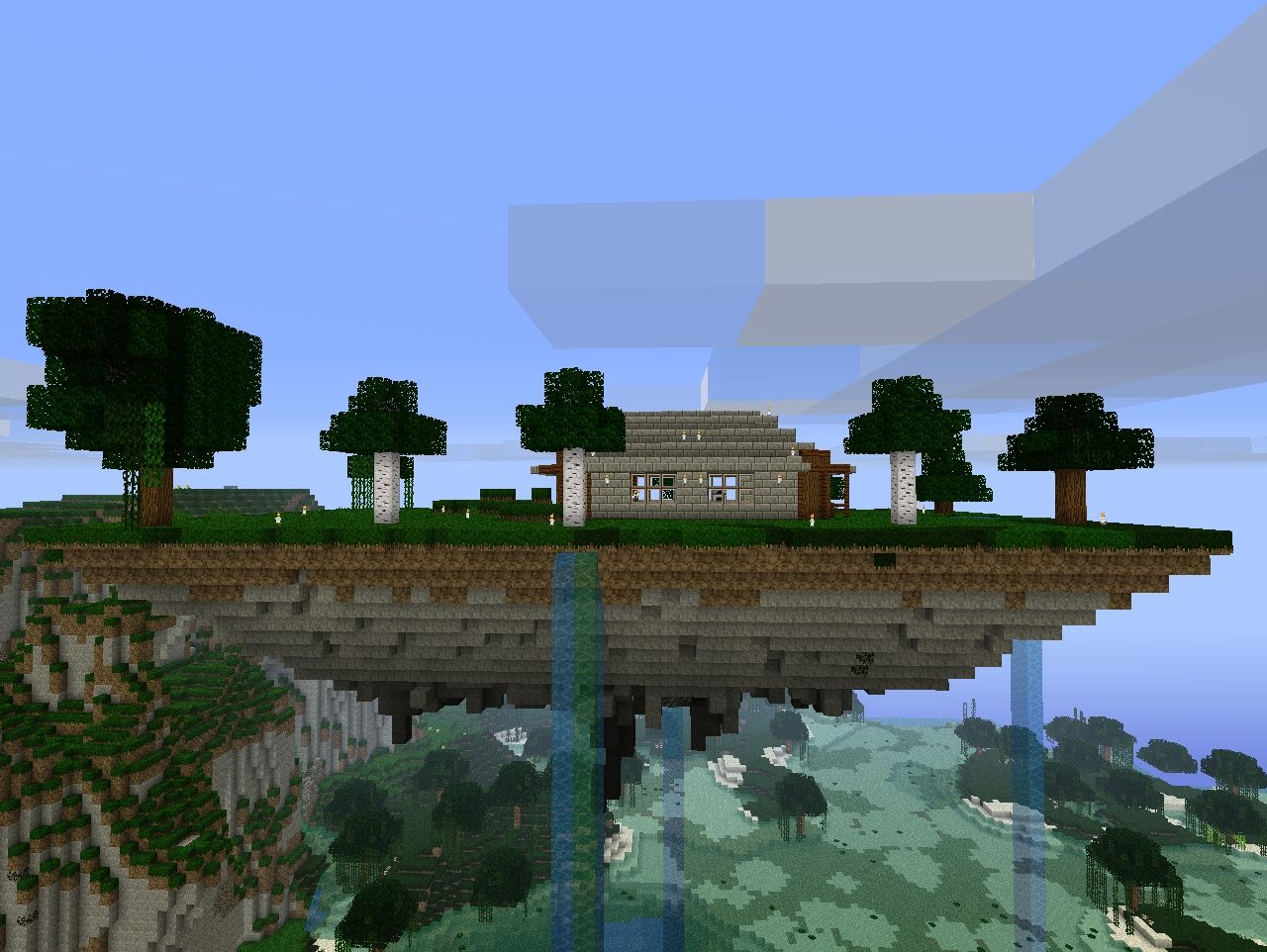Floating Island Minecraft Map
