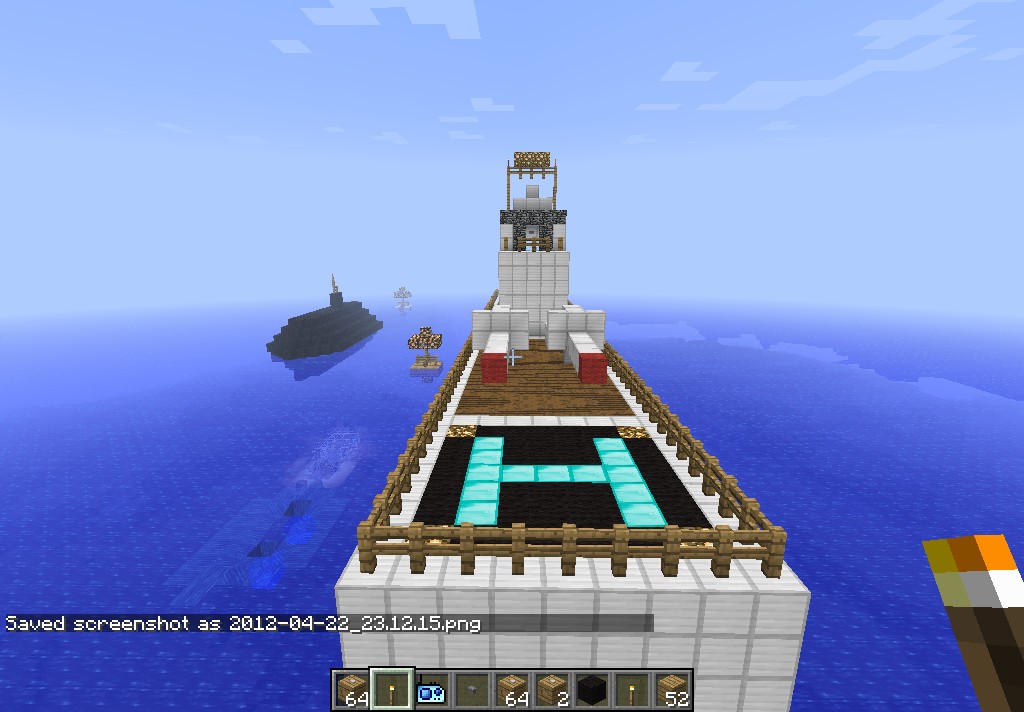 my naval fleet Minecraft Map