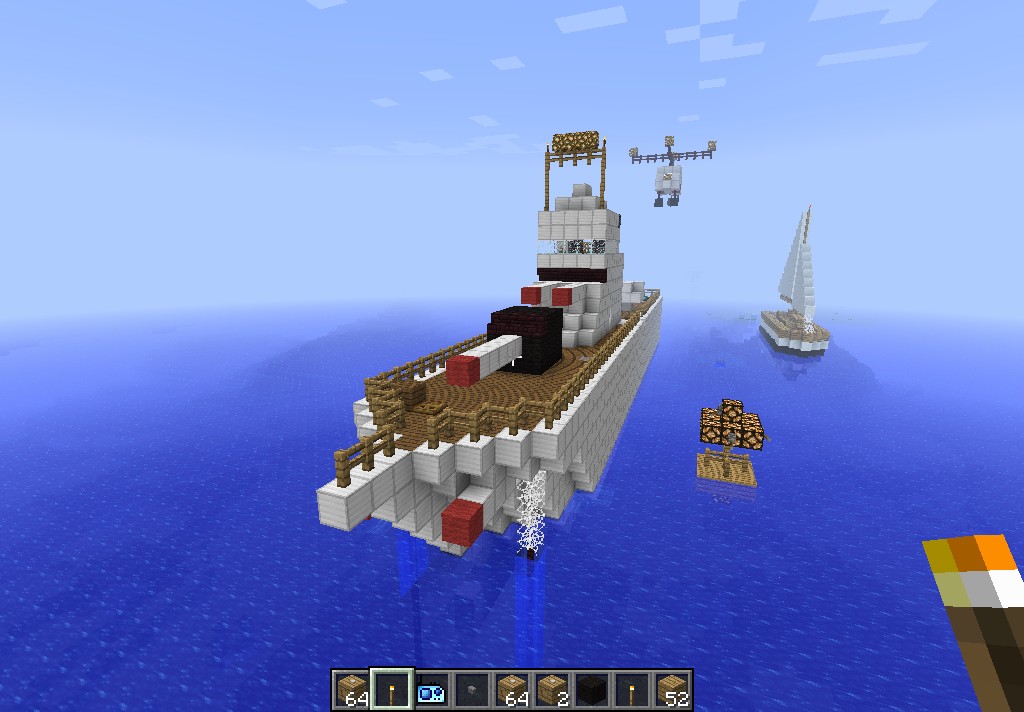 my naval fleet Minecraft Map