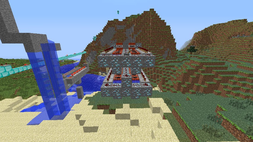 Quad cannon by LoueMC Minecraft Map