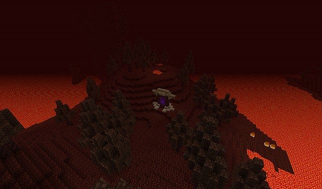 Deathbringer's Hollow- Custom terrain Minecraft Map