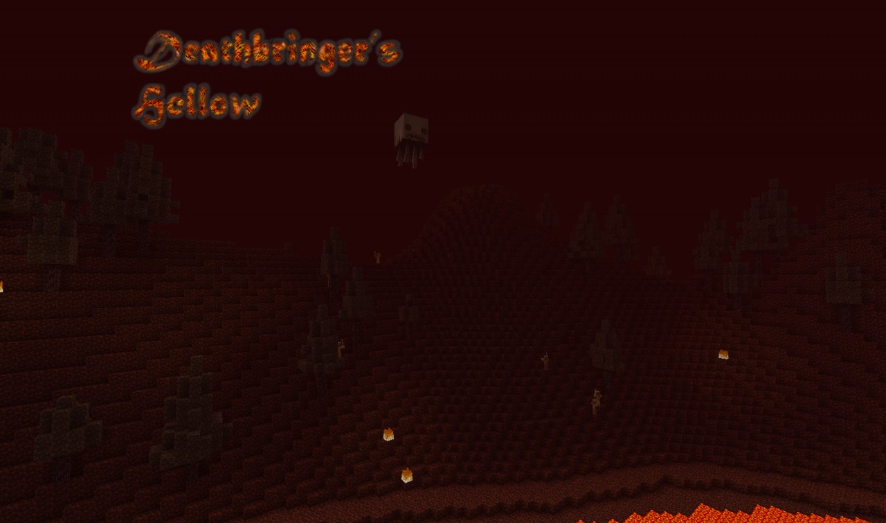 Deathbringer's Hollow- Custom terrain Minecraft Map