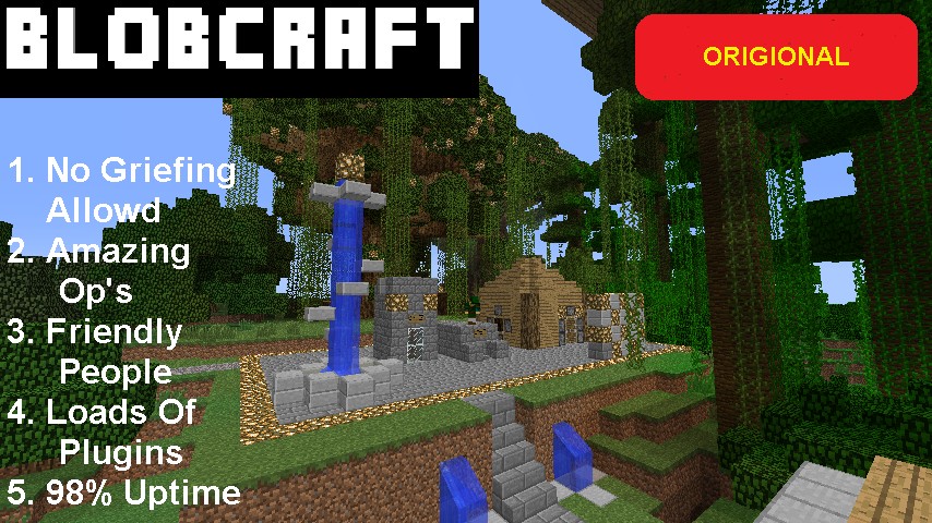BlobCraft [Bukkit/PVP] [online24/7] Minecraft Server