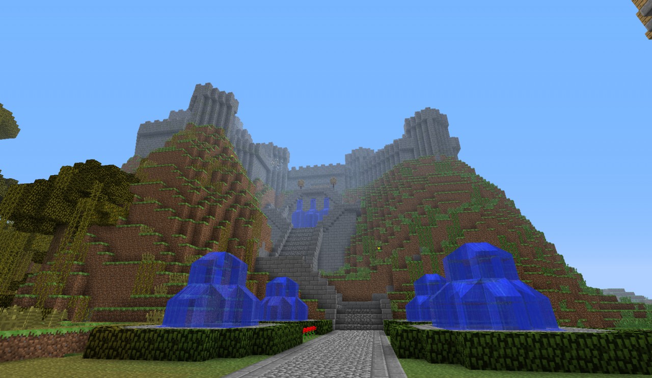 Mountain Top Castle Minecraft Map