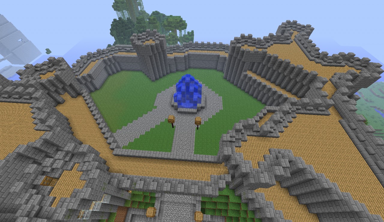 Mountain Top Castle Minecraft Map