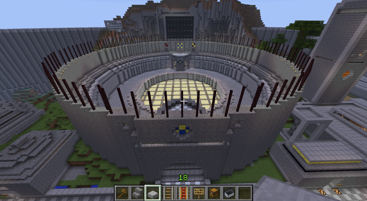 Arena Design Minecraft Map