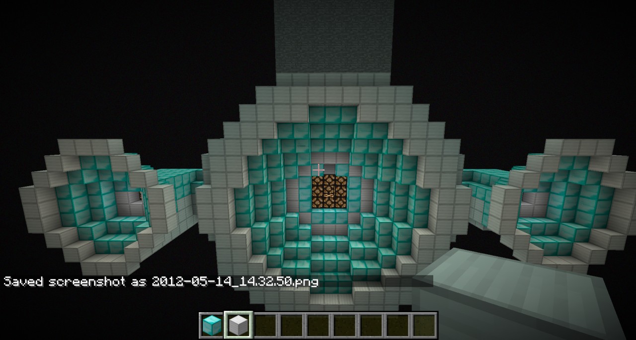 space ship Minecraft Map