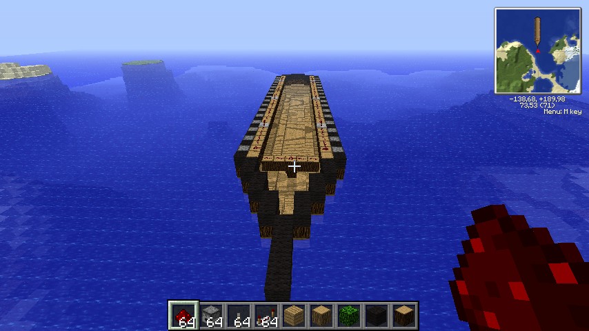Battle SHIP Minecraft Map