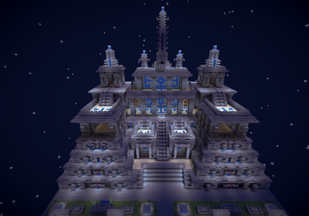 Floating Aztec Temple (medium) Minecraft Map