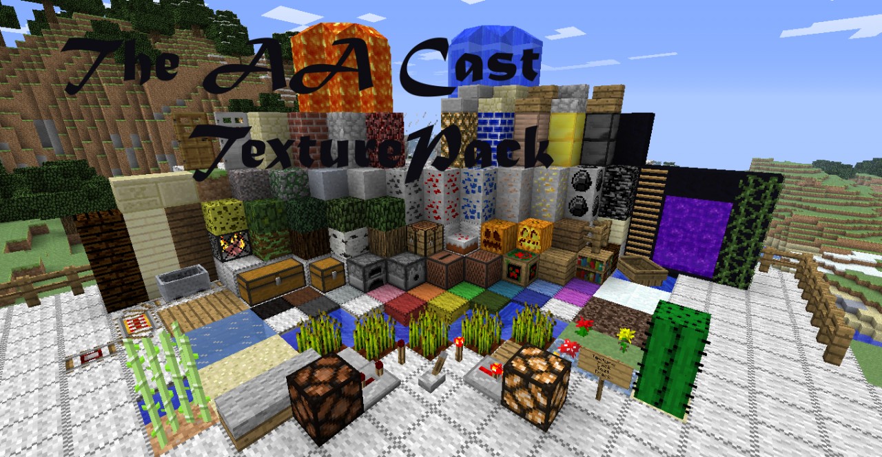 The AA Cast Texture Pack Minecraft Texture Pack