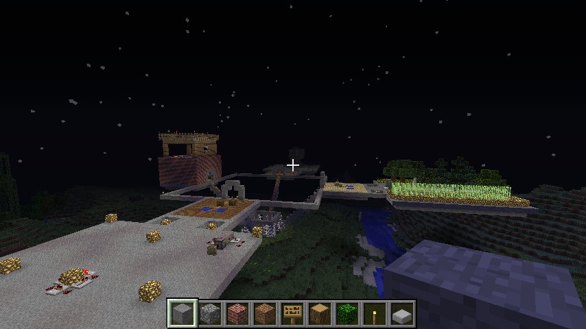 Flying Fortress Minecraft Map