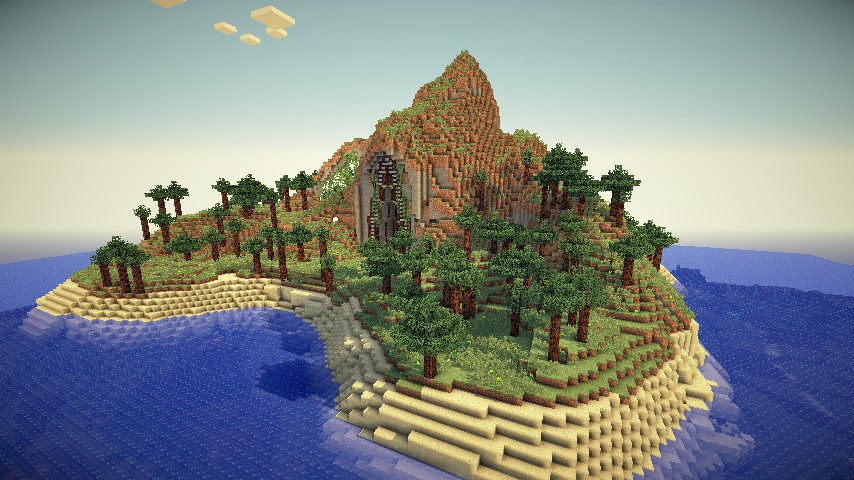 Concavi Insula - Custom Terrain! || + Schematic! Minecraft Map