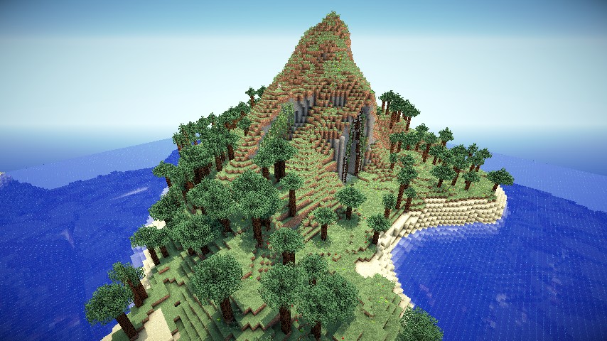 Concavi Insula - Custom Terrain! || + Schematic! Minecraft Map
