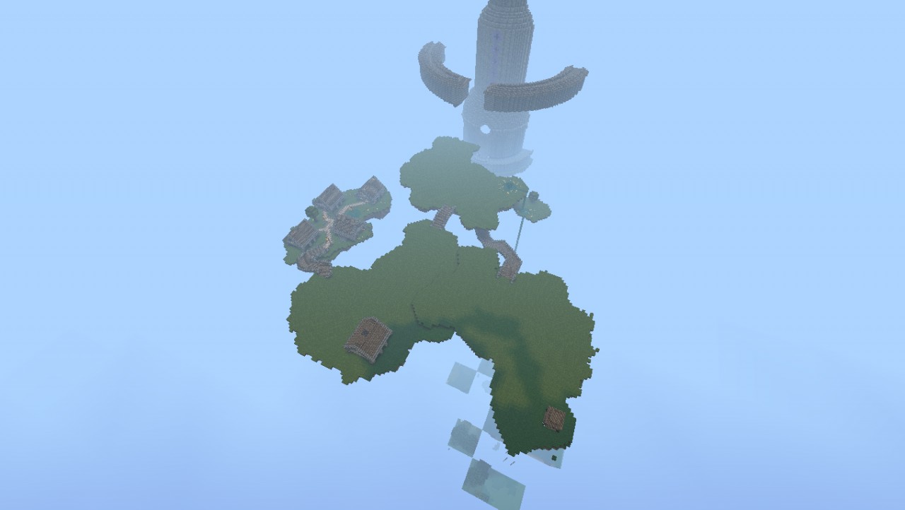Flying Islands Minecraft Map