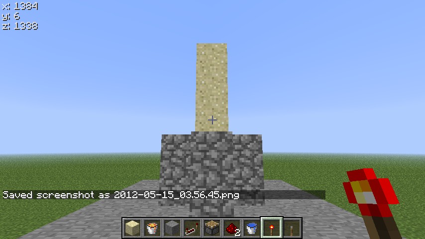 cobblestone generator Minecraft Map