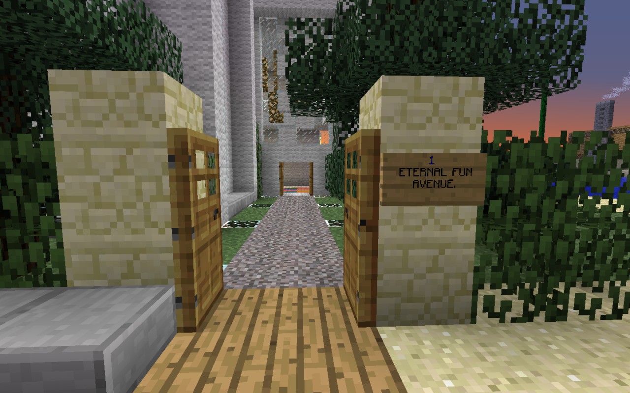 Modern House (Modern Village Coming Soon) Minecraft Map