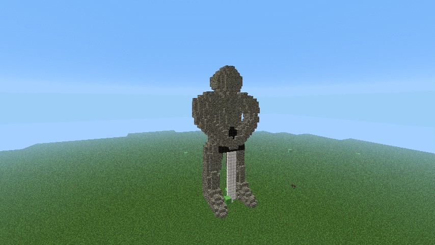 The Statue. Minecraft Map