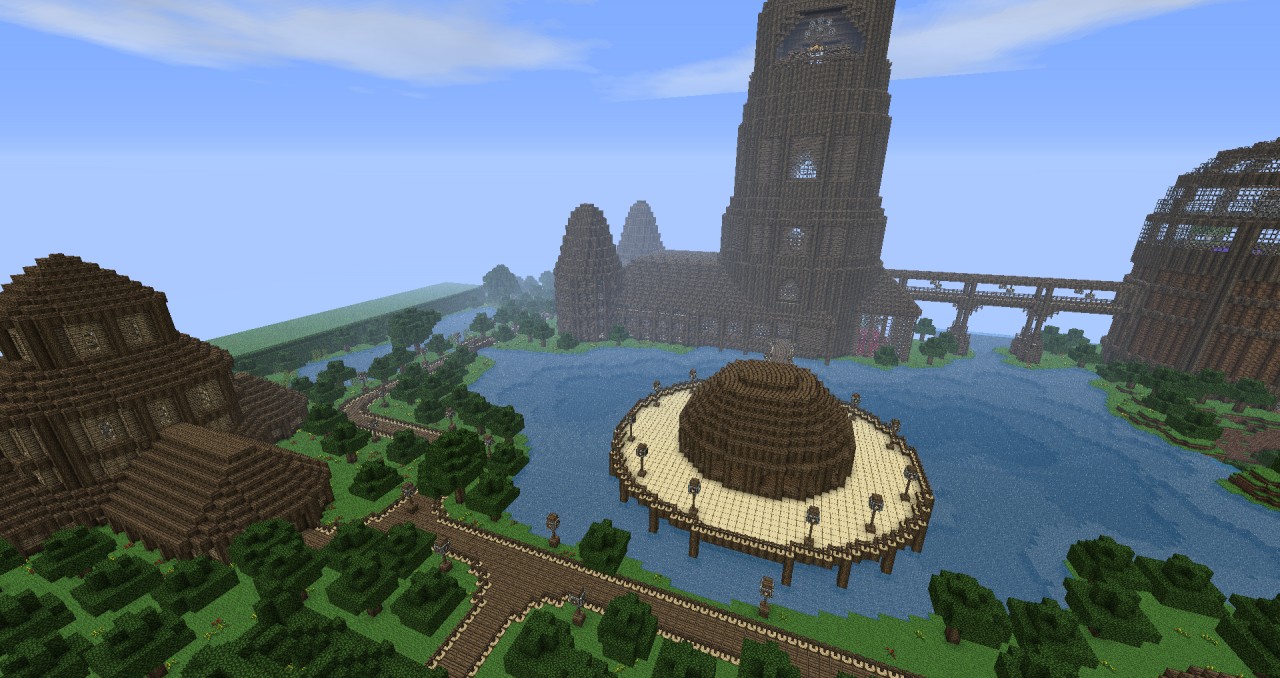 Guild of the fabled Wizard Saints Minecraft Map