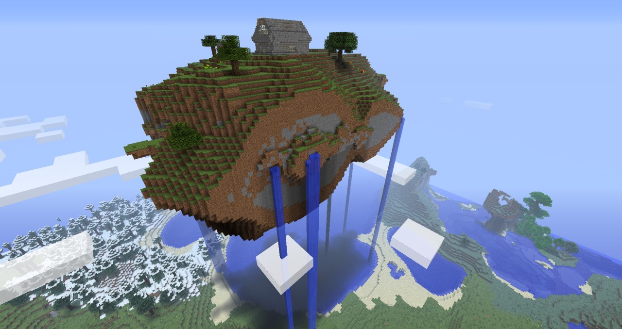 Flying Island by HTKAZ Minecraft Map