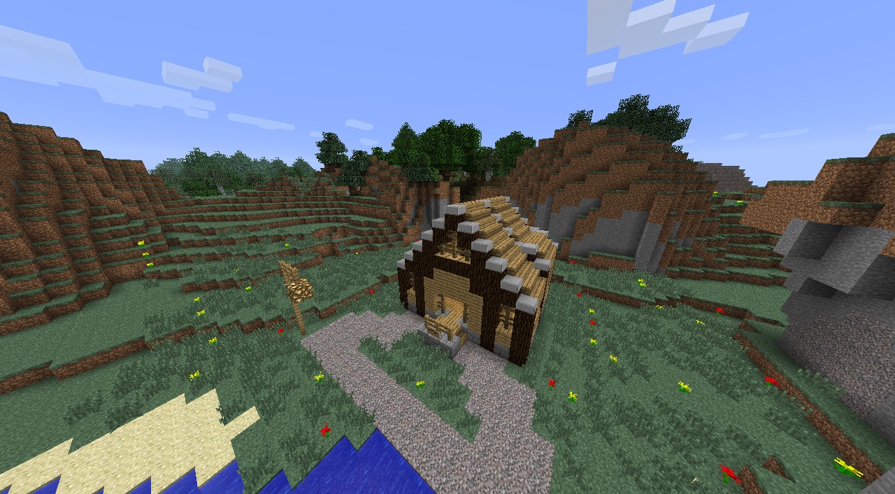 House for 4 Minecraft Map