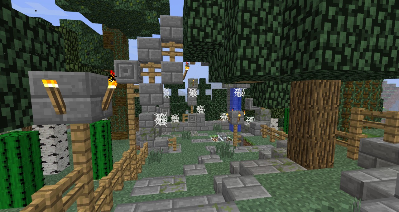 Red-stone house Minecraft Map