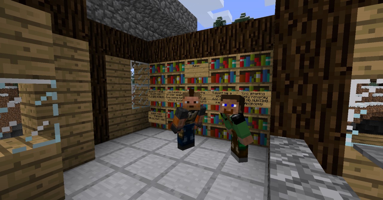 Survival server first 5 people get moderator Minecraft Server