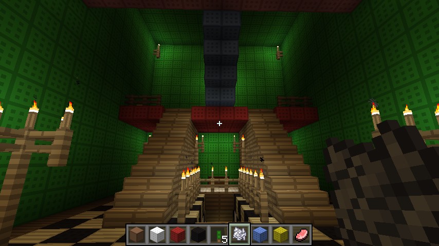 Creeper's Wool House Minecraft Map