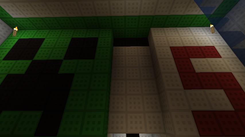 Creeper's Wool House Minecraft Map