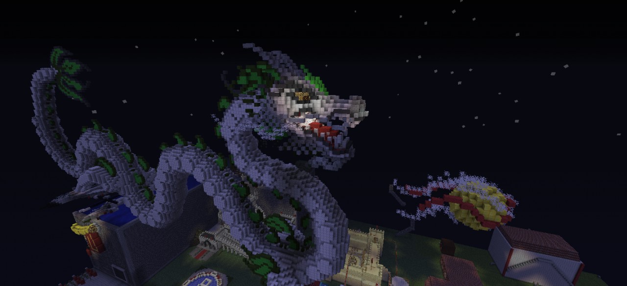 Chinese Dragon (2nd revision) Minecraft Map