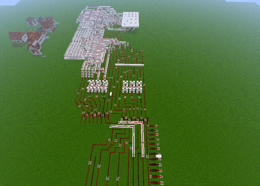 Calculator 16 Bit Minecraft Map