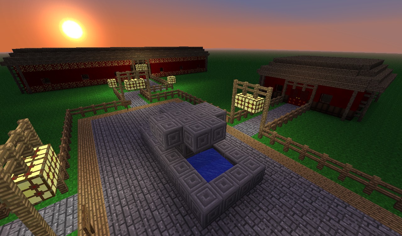 Chinese Square Minecraft Map