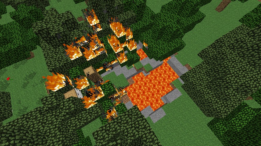 Forest fire Seed!?! Minecraft Map