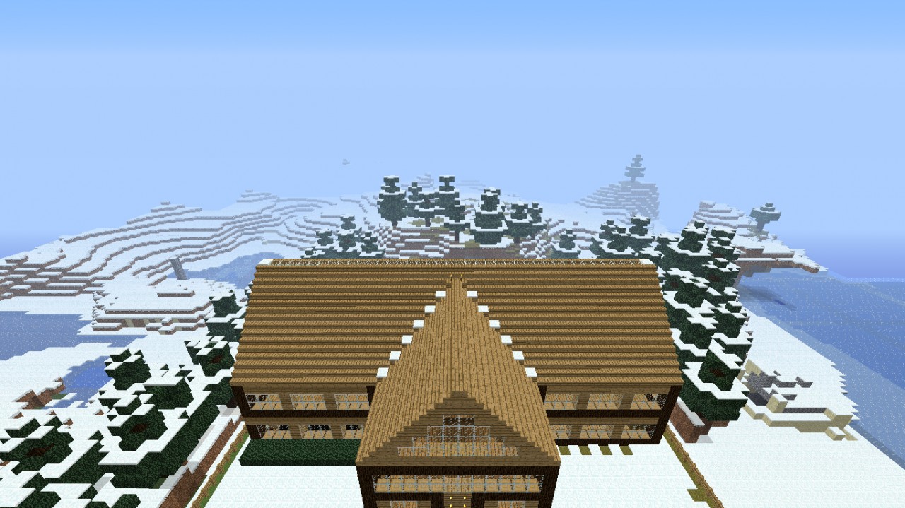 snow world Minecraft Map