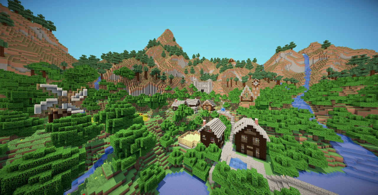 Mythical Mountain Minecraft Map