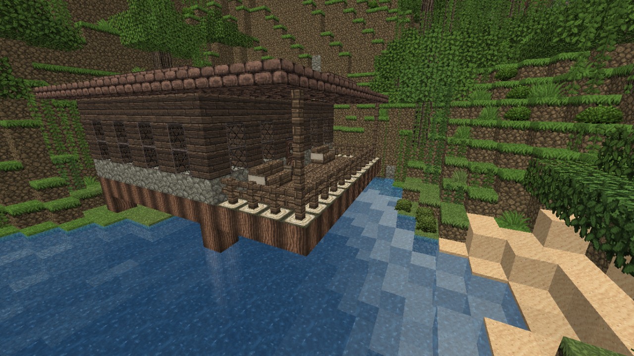 Modern Rest House Minecraft Map