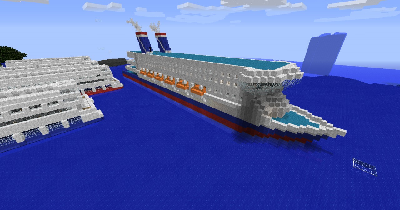 king of the seas ferry Minecraft Map