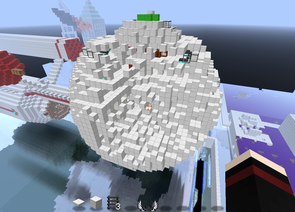Mozzie Scale Daedalus class starship Minecraft Map