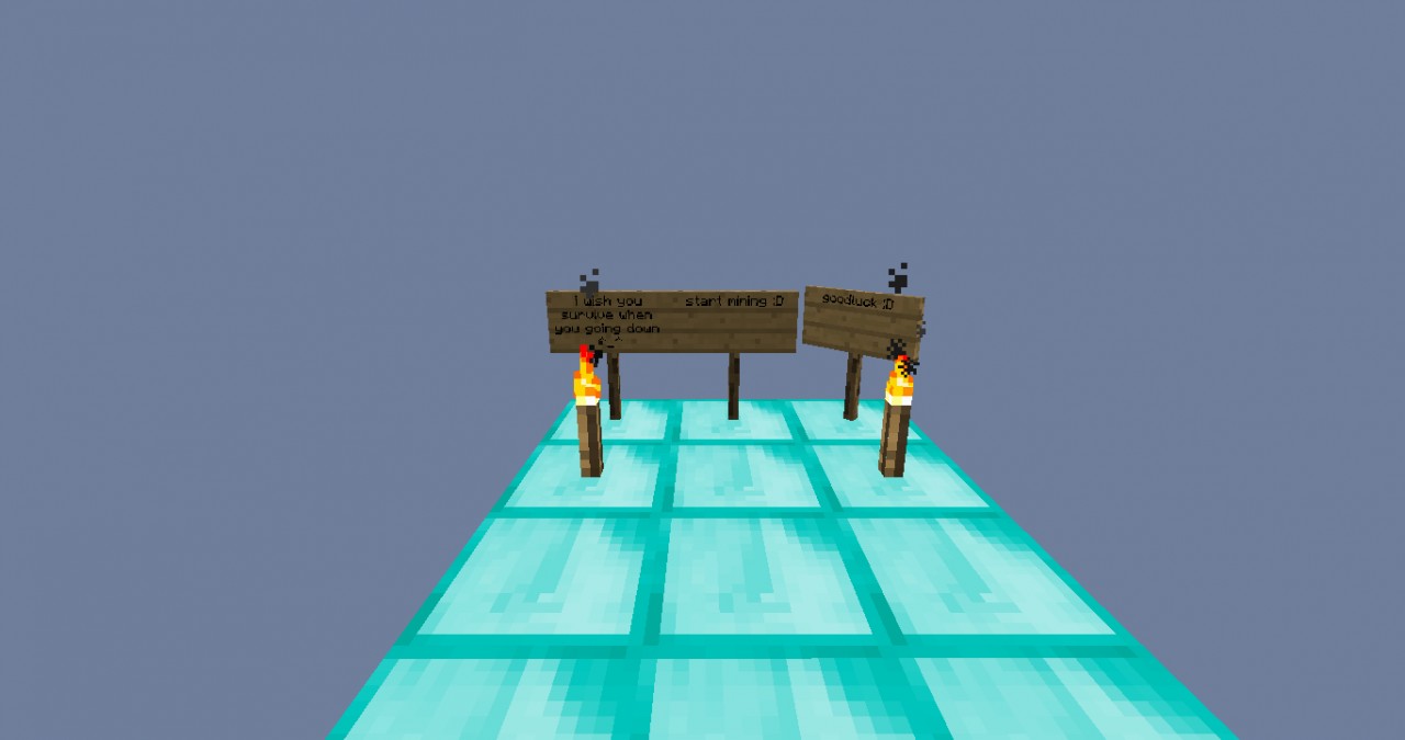 Diamond world Minecraft Map