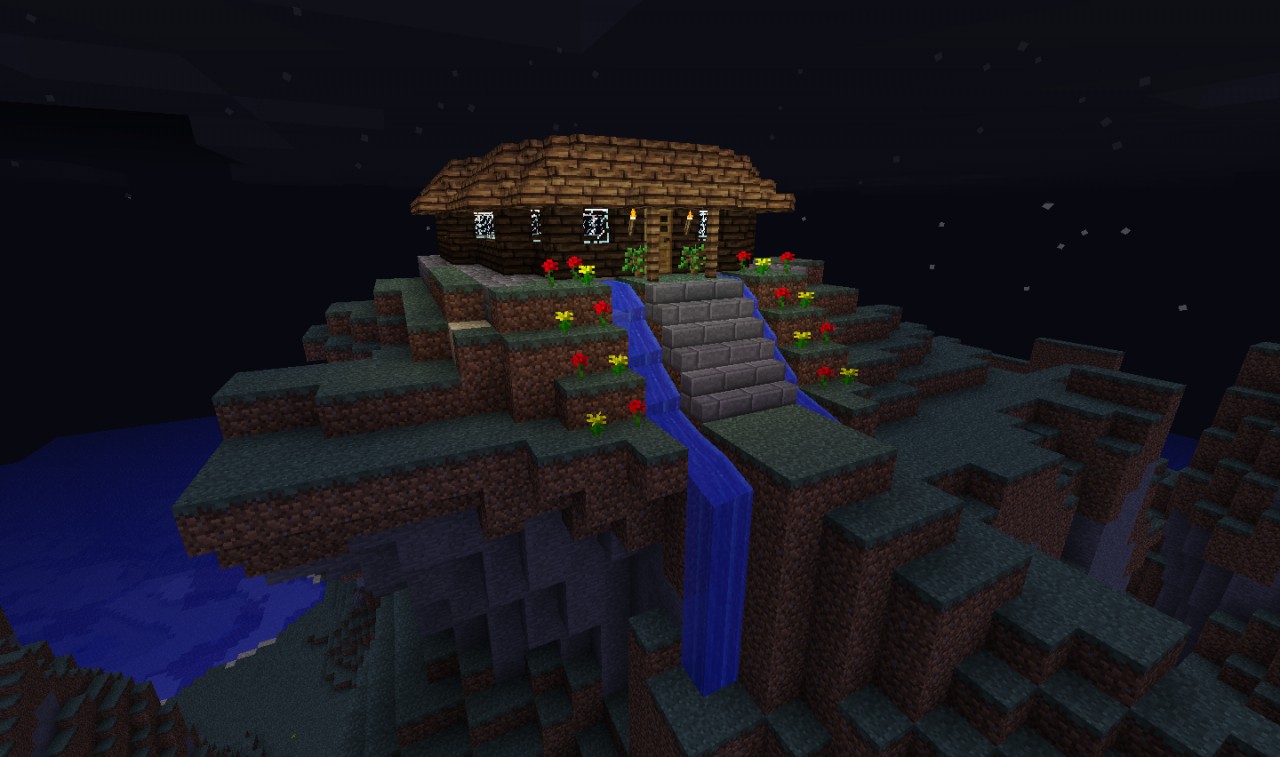The house on a Hill Minecraft Map