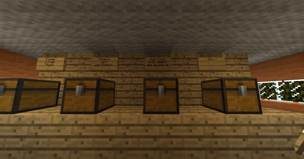 Mini-Shop Minecraft Map