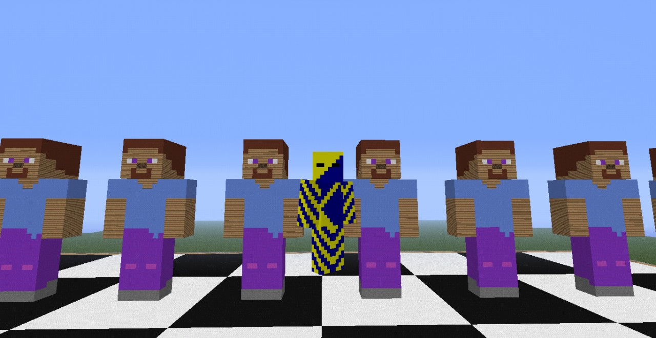 Giant Chess Board Minecraft Map