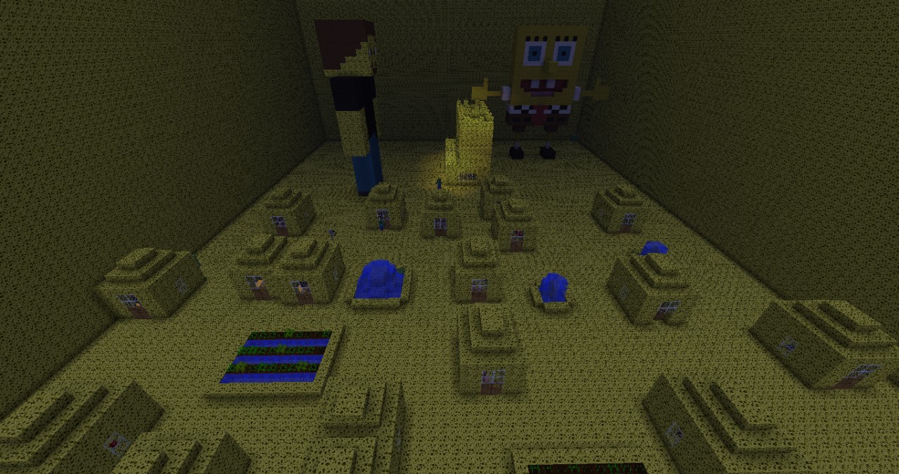 Sponge world Minecraft Map
