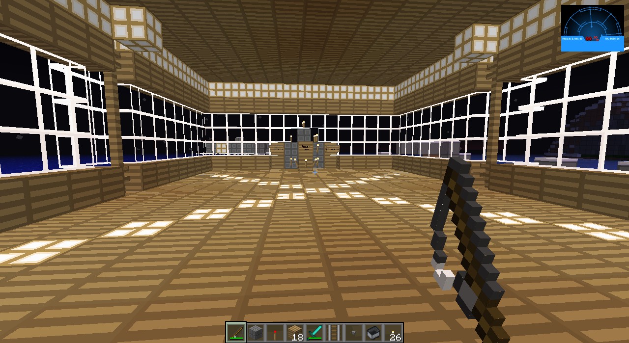 My train station Minecraft Map