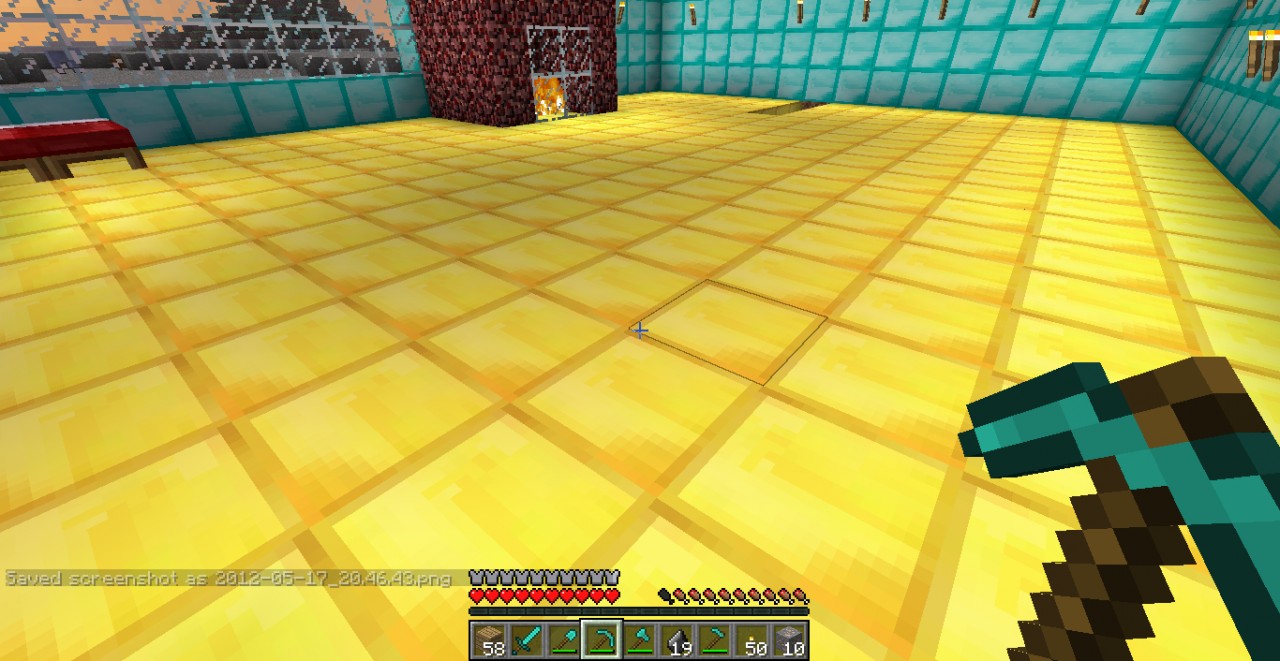 Golden House Minecraft Map