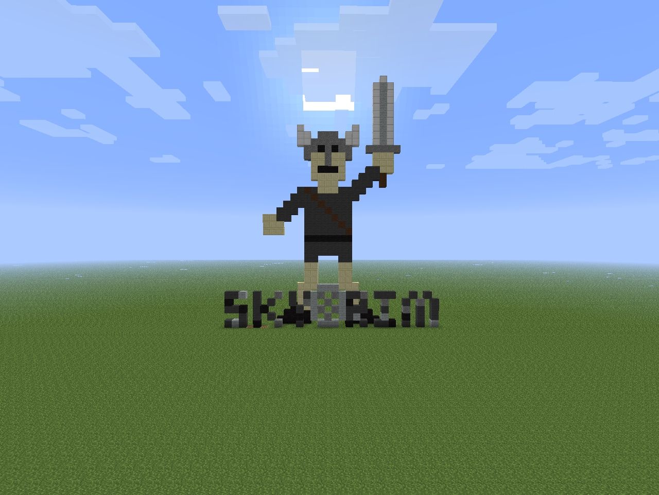 Skyrim Building Minecraft Map