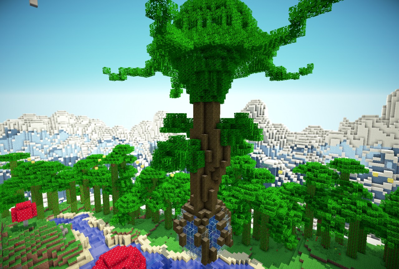 Fly Tree Minecraft Map